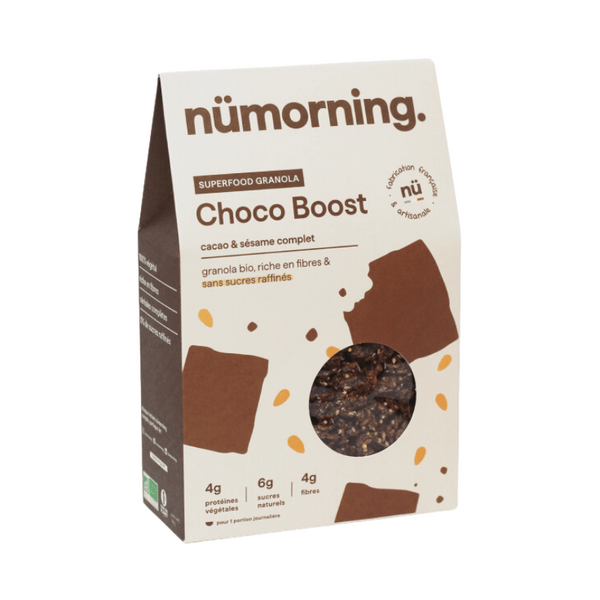 Granola Choco Boost de Nümorning 300g | NUOO