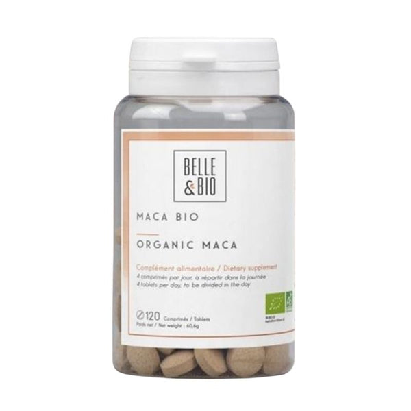Maca bio de Belle&Bio 120 comprimés | NUOO