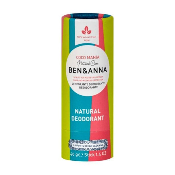 Déodorant Coco Mania de Ben & Anna 40g | NUOO